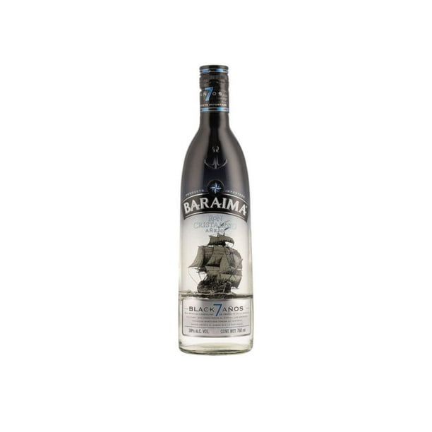 Ron Baraima Black Añejo Cristalino 7 Años 750 ml Baraima Paquete de 3 | Bodega Aurrera en línea