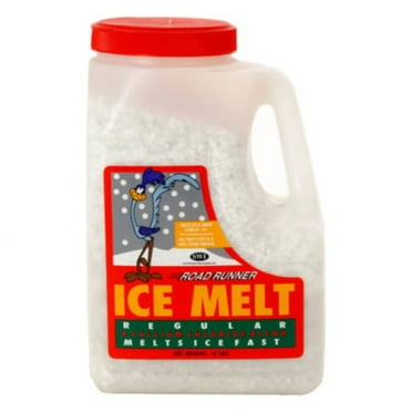 Road Runner Winter Ice Melt Blend, Snow Removal, 12lb Resealable Jug ...