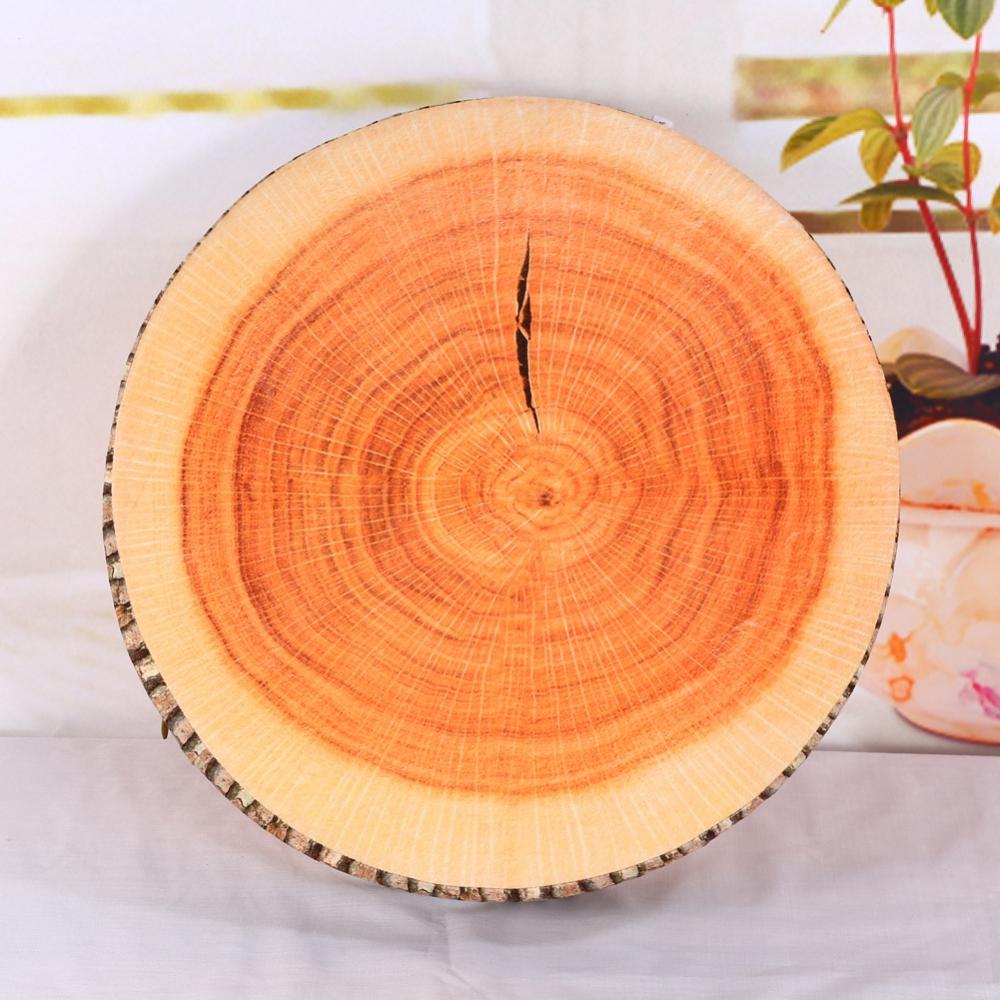 Sonew Soft Office Round Wood Pillow Plush Cushion Chair Seat Buttocks ...