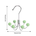 Blarkrus 6-Hook Rotating Hanger 360, Space Saving Storage with Garment ...