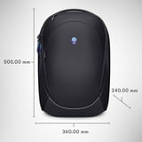 Free Shipping! Alienware Backpack AW7825P 28L Capacity Water-Resistant ...