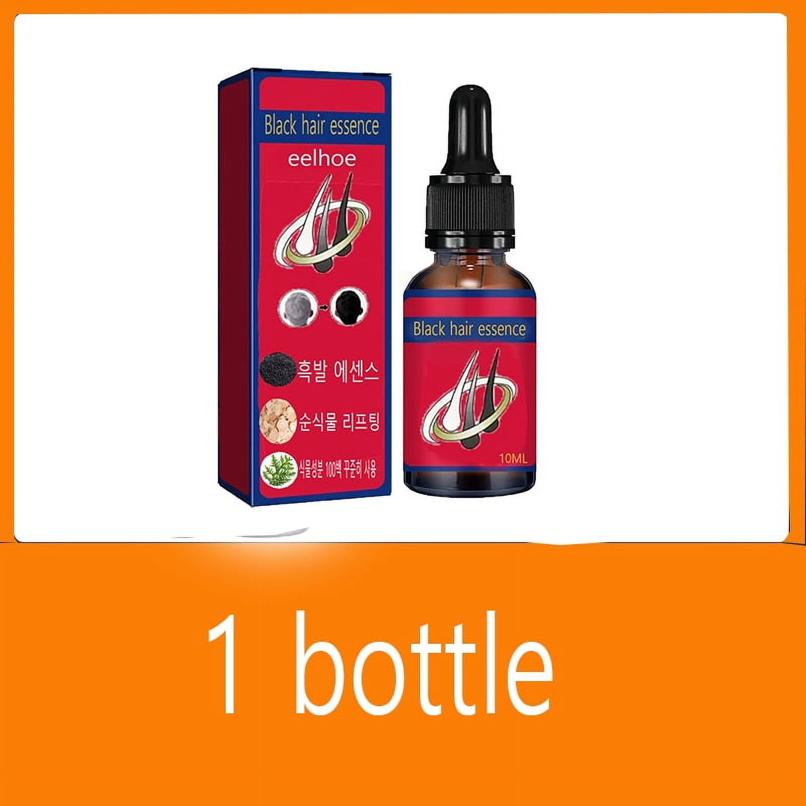 Mata el cabello blanco, elimina el cabello gris y restaura el color natural del cabello en 7 ...