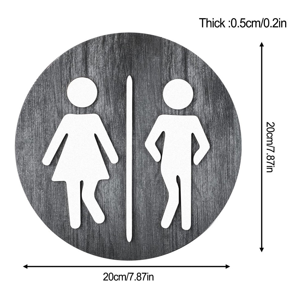 Click here for Unbranded Bathroom Wooden Sign Bathroom Creative T... prices