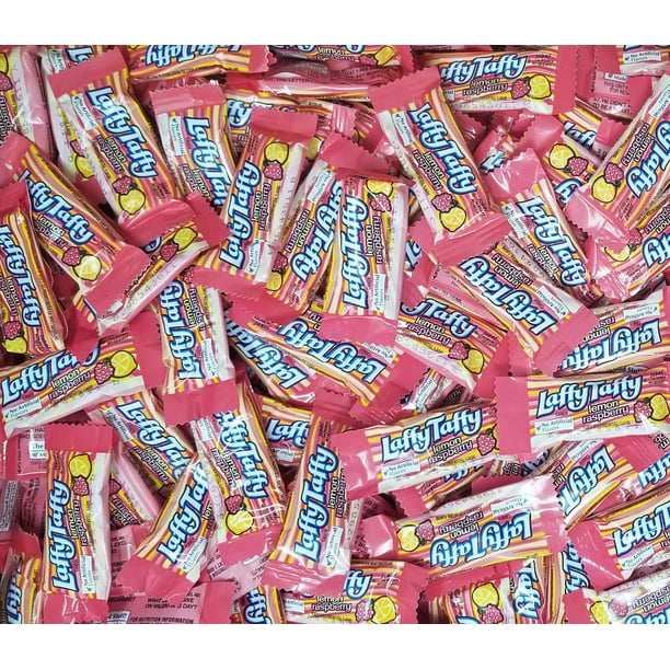 Wonka Laffy Taffy Fun Size Lemon Raspberry Candy Bars Mothers Day