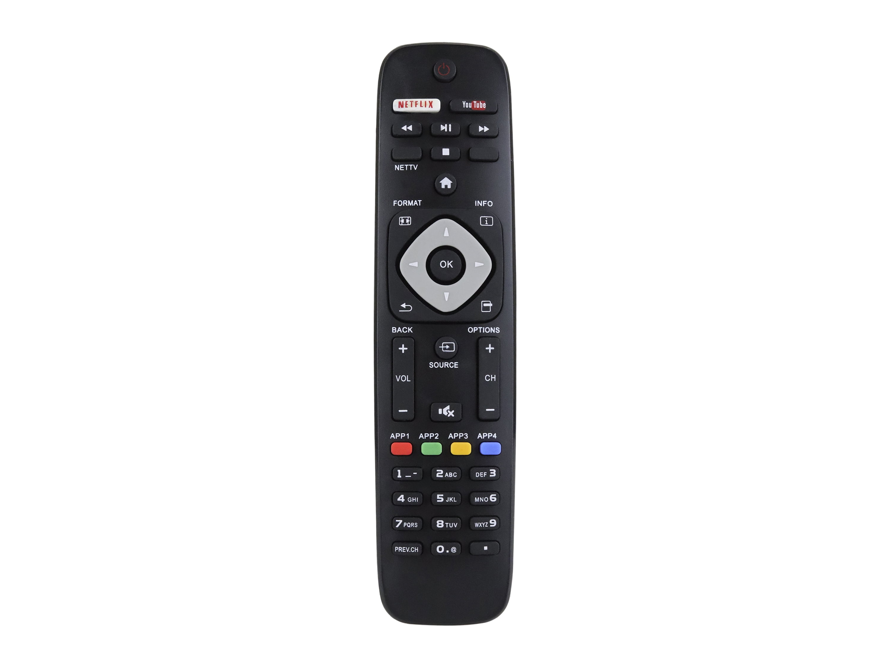 Control Compatible Con Philips Smart Tv Netflix Youtube 4k | Walmart en ...