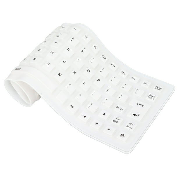 Rollable Keyboard,Silicone Keyboard Fully Sealed Keys Silicone Keyboard ...