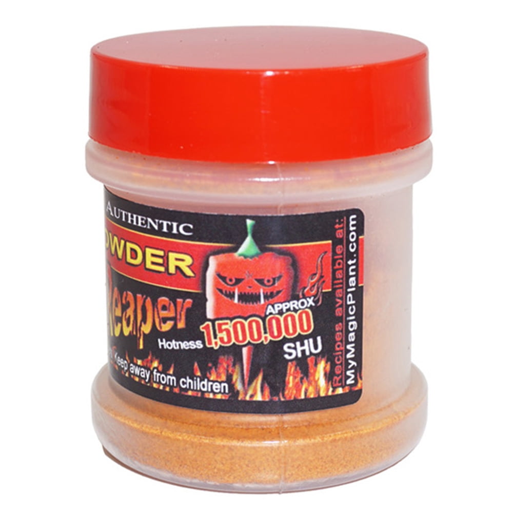 Smoked Carolina Reaper Pepper Powder 1/2oz Spice Jar - Walmart.com