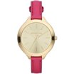 Michael Kors Women's Slim Runway Watch Quartz Mineral Crystal MK2256 ...