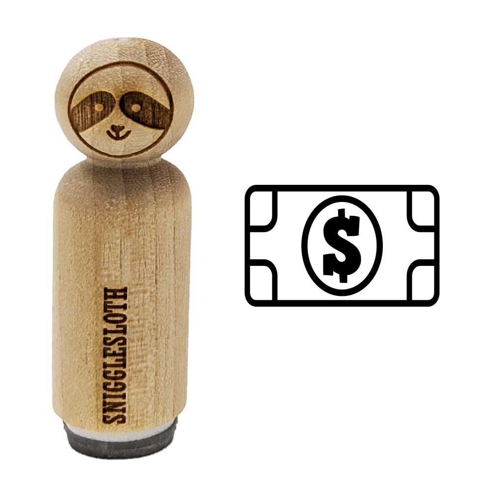 Money Cash Bills Rubber Stamp for Scrapbooking Crafting Stamping - Mini ...