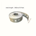 1 roll of galvanized steel tape, pre-punched multi-slot metal tape for ...