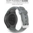 GWYYCG-Watch Band Compatible with Samsung Gear S2, Soft Silicone ...