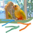 Agiufgs Bird Stand Pole Wood, Easy to Install and Remove Bite-Resistant ...