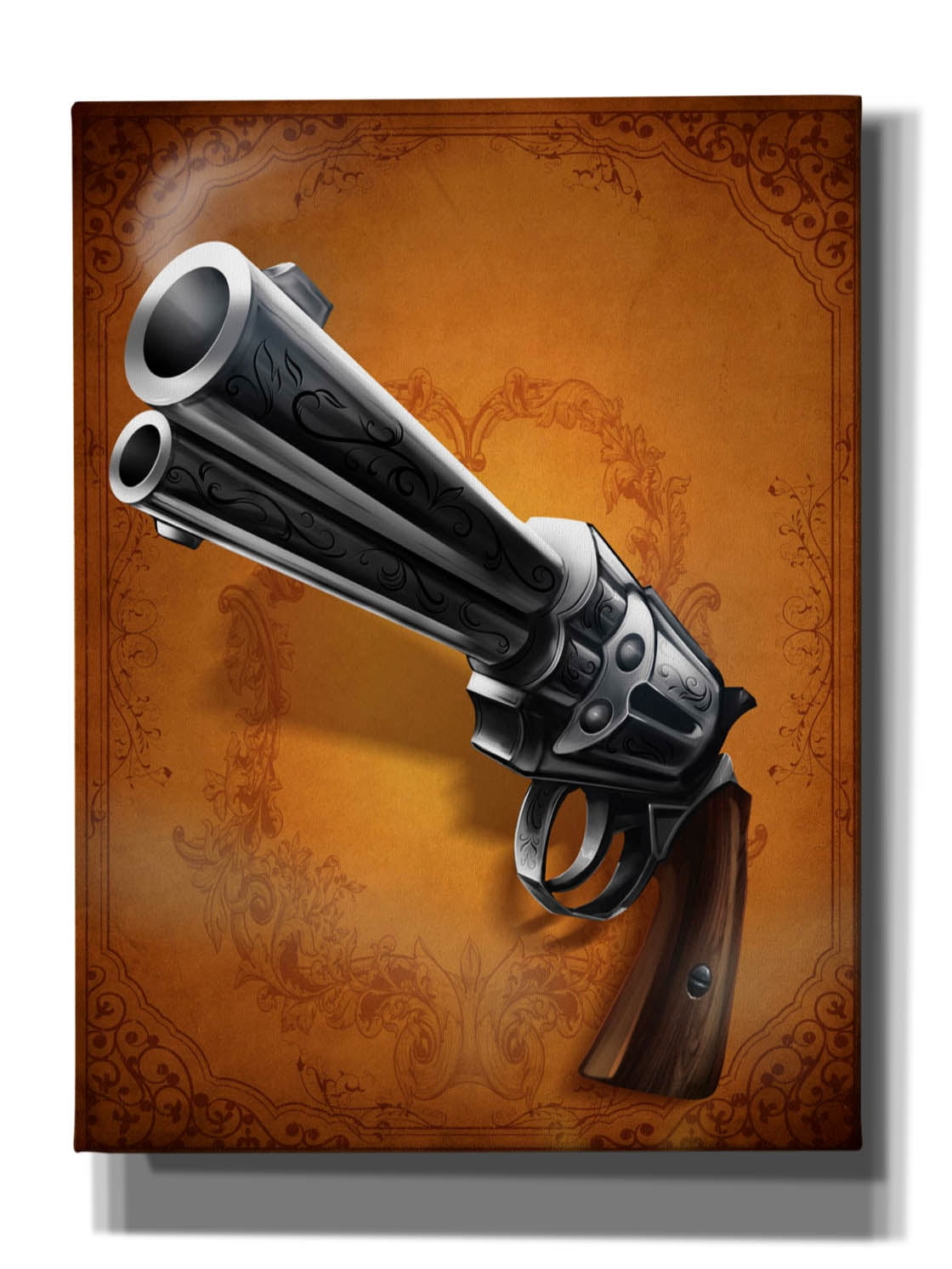 Epic Graffiti 'Gunslinger - Single Gun 01' by Flyland Designs, Canvas ...