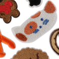 13 Pcs Bear Embroidered Patches Cartoon Cats Sewing Patches Flowers ...