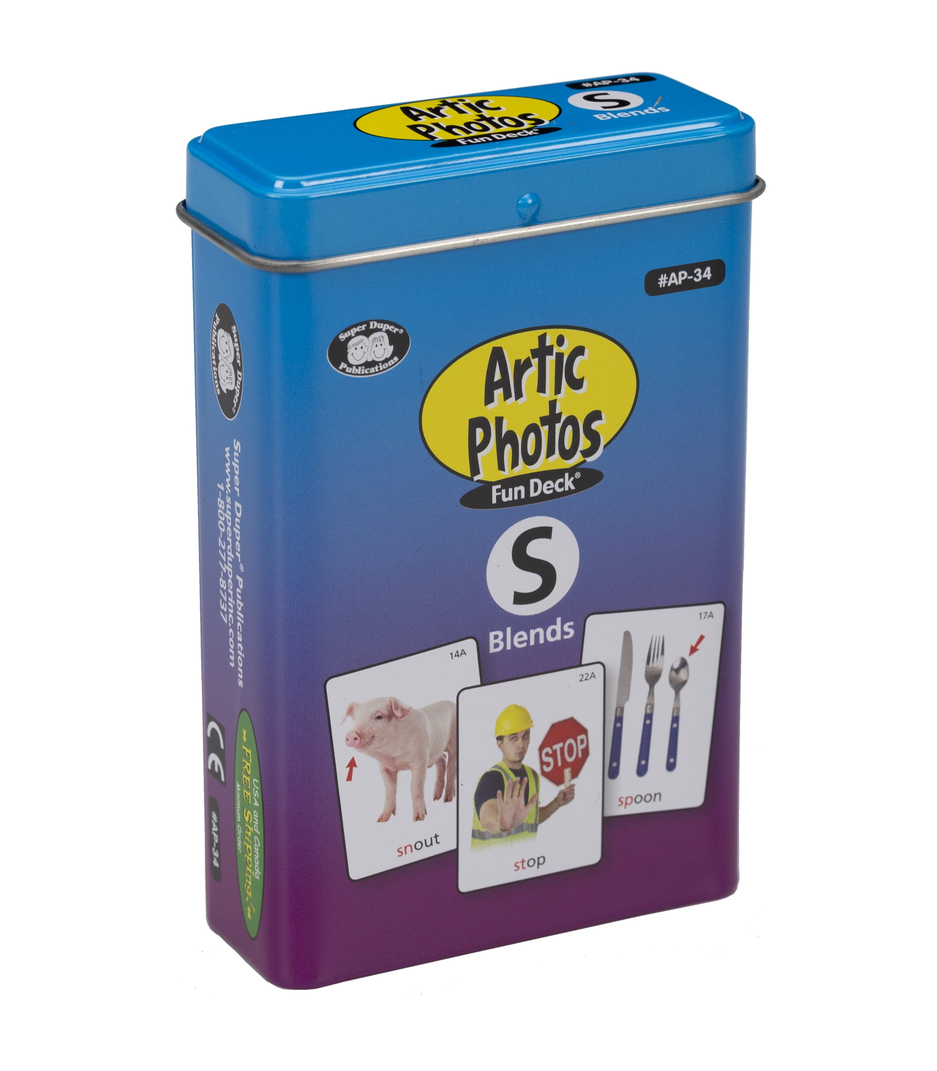 Buy Super Duper Publications Articulation Photos S Blends Sound Fun ...