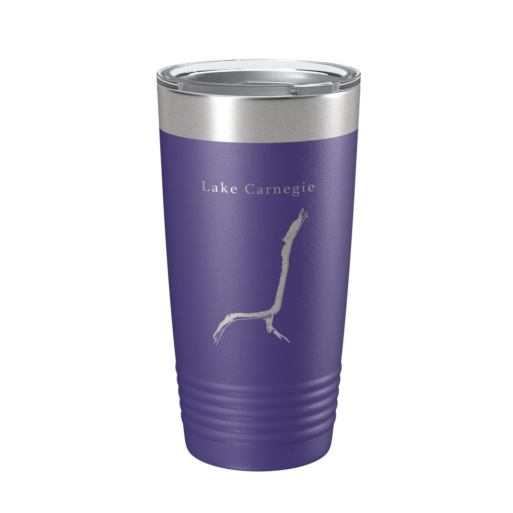 Lake Carnegie Map Tumbler Travel Mug Insulated Laser Engraved Coffee ...