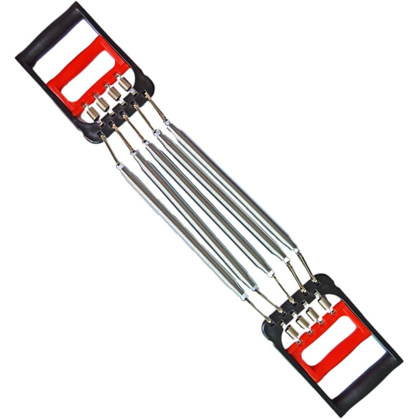Lishi Hand Gripper Arm Pull Bar Arm Muscle Exerciser with 5 Springs ...