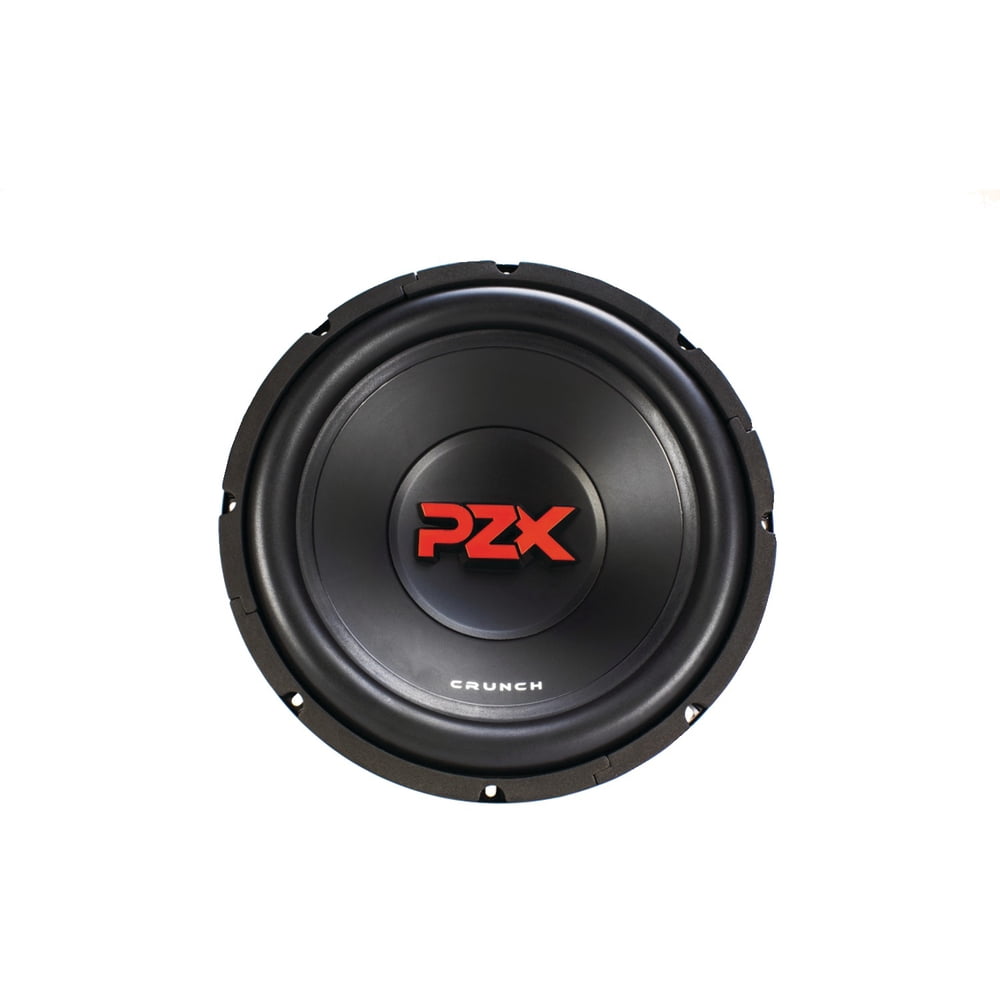 Crunch PZX12D4 PZX 12" 600-Watt PowerZone Dual-Voice Coil Subwoofer ...