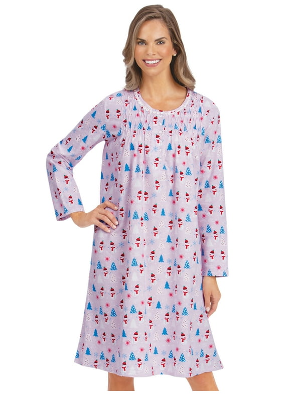 Flannel Nightgown for Women