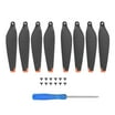 Master Airscrew Stealth Propellers for DJI Mini 3 Pro & Mini 4 Pro - Blue, 4 propellers in Set ...