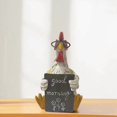 Good Morning Chicken Statue, Sitting and Lying Chicken Statue, Chicken ...