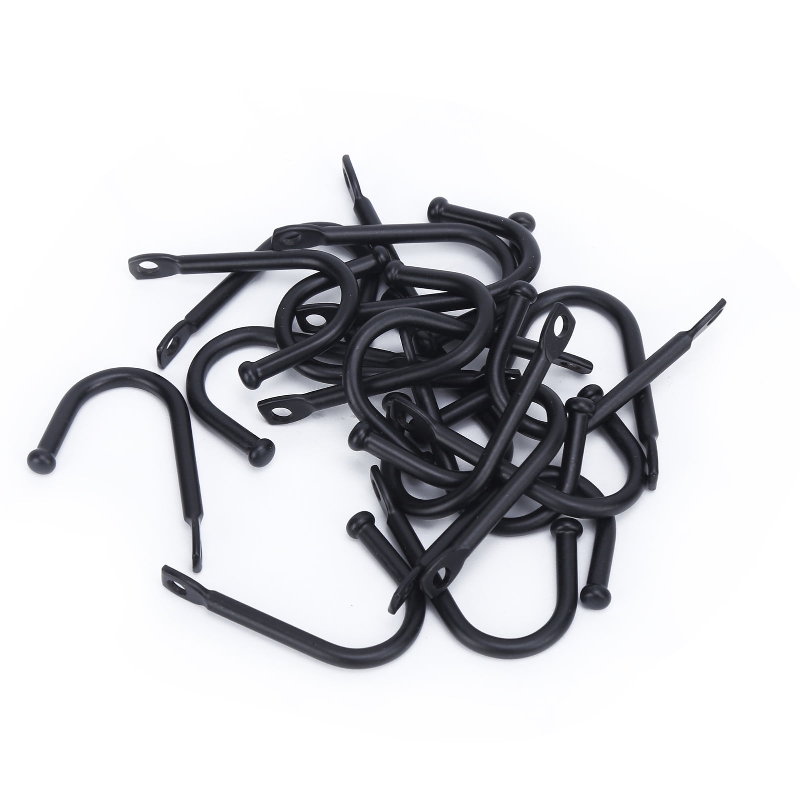 Click here for Senjay Wall Hooks 20 Pcs Wall Hooks Black Single H... prices