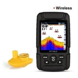 Wireless Portable Fish Finder 45M/147Feet Sonar Depth Waterproof ...