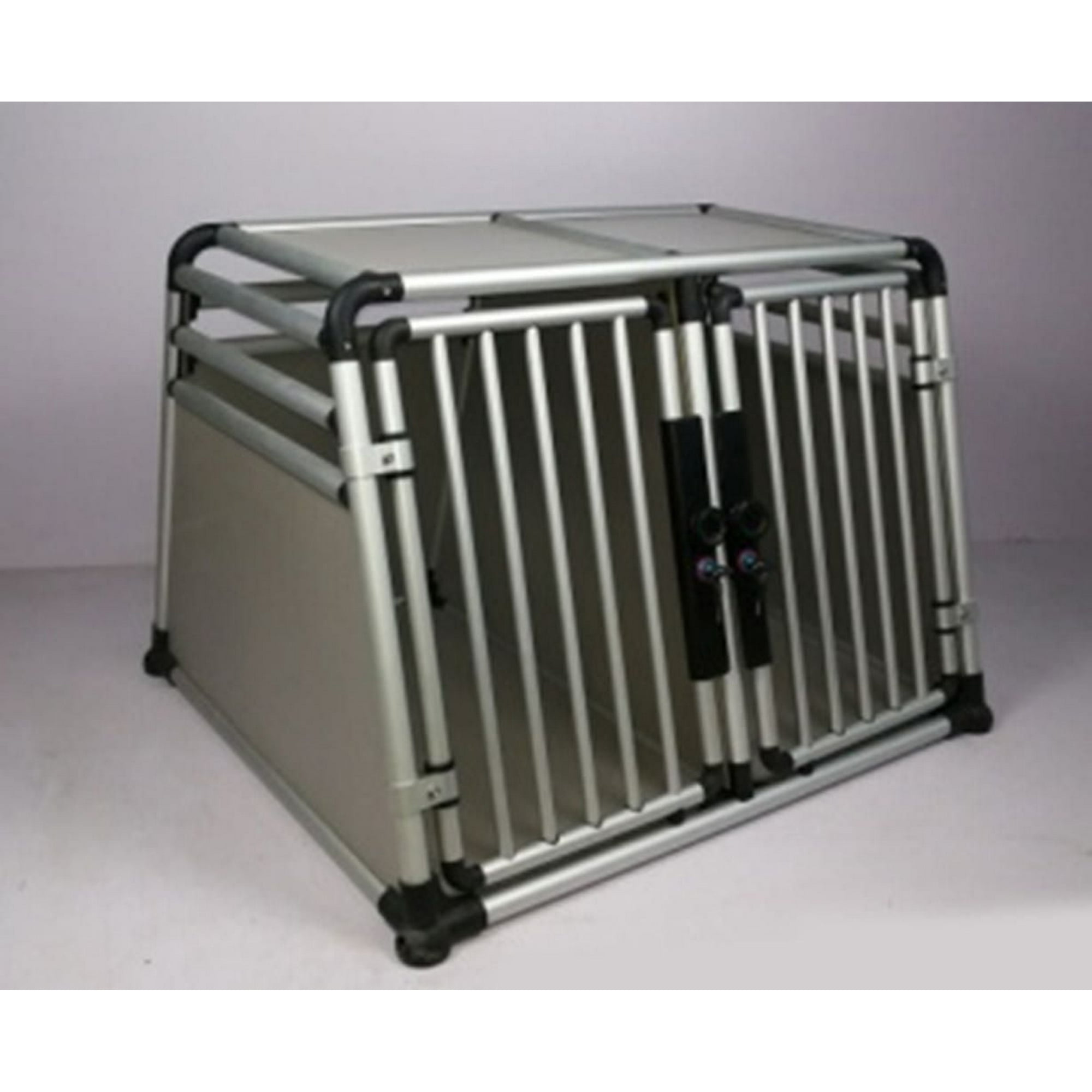 Click here for Cool Runners 36.8L Aluminum Double Door Dog Pet Cr... prices