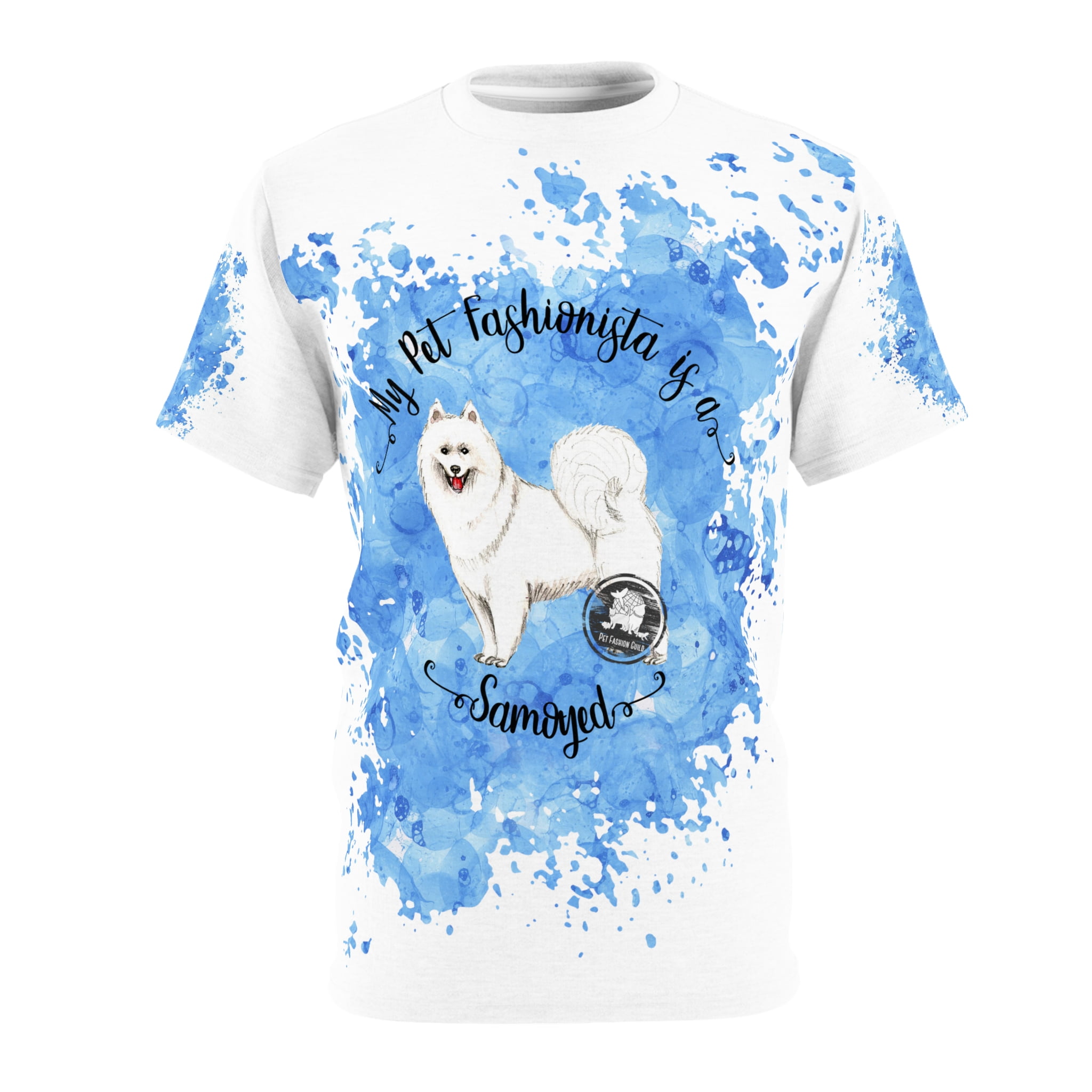 Samoyed Pet Fashionista All Over Print Shirt - Walmart.com