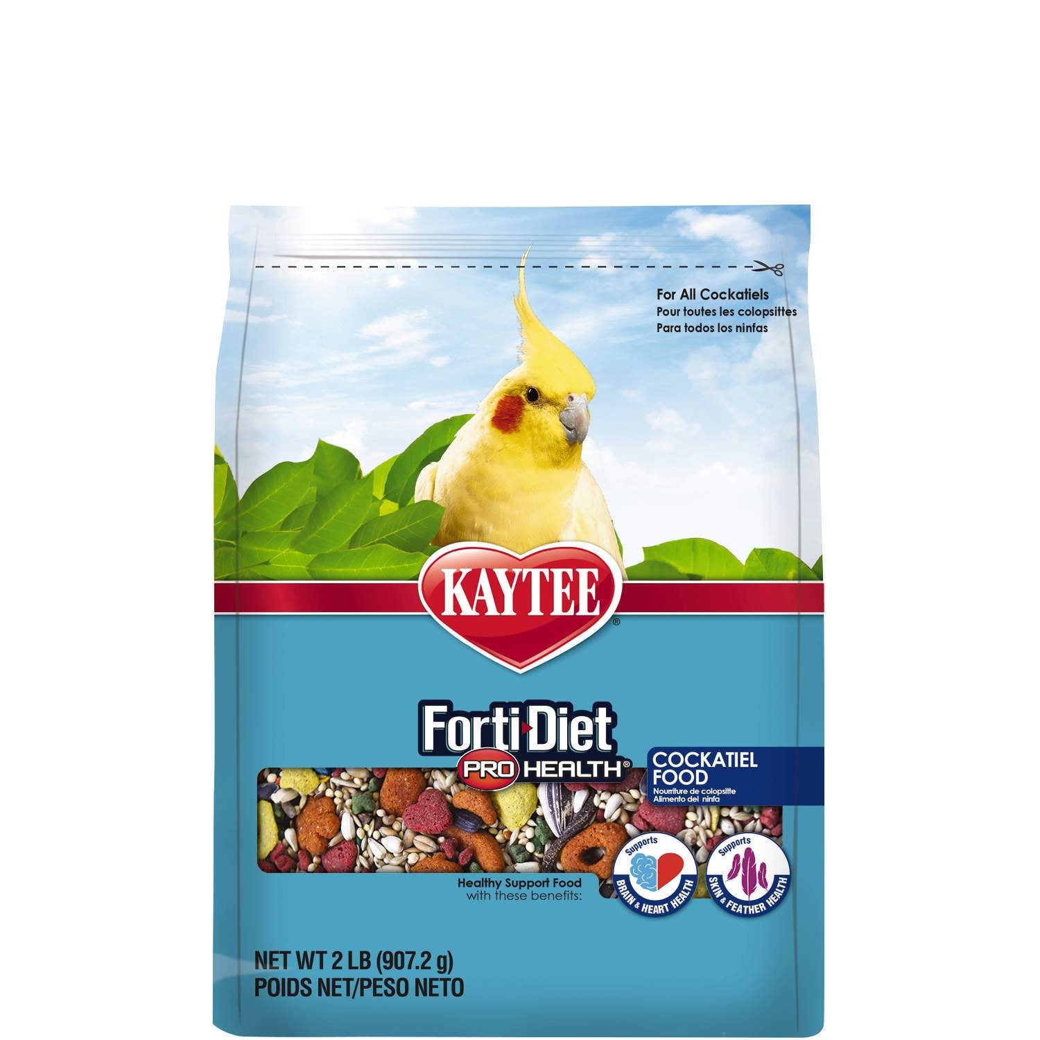 Kaytee® Forti-Diet Pro Health® Cockatiel Food 2 Lbs - Walmart.com