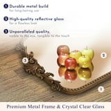 Crystal Art Gallery 22" x 64" Gold Filigree Arch Full Length Floor ...