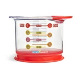Hand2Mind Rainbow Fraction Graduated Liquid Measuring Cups for Kids ...