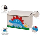 Dinosaur Land Toy Chest - Walmart.com