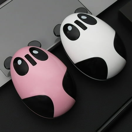 Koszal Universal 2.4GHz Wireless Rechargeable Cute Panda Pattern Mouse ...