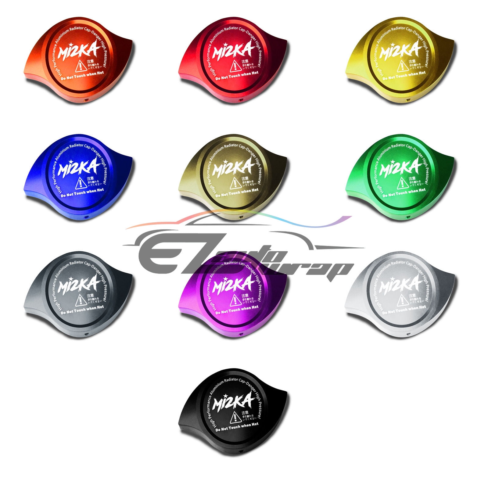 Mi2ka Billet Aluminum Radiator Protector Pressure Cap Cover High ...