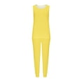 Cfhntfmh Tracksuit For Women 2 Piece Outfits Lounge Sleeveless Tank Top