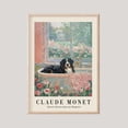 Bernese Mountain Dog Bathroom Wall Art, Pink Pastel Decor with ...