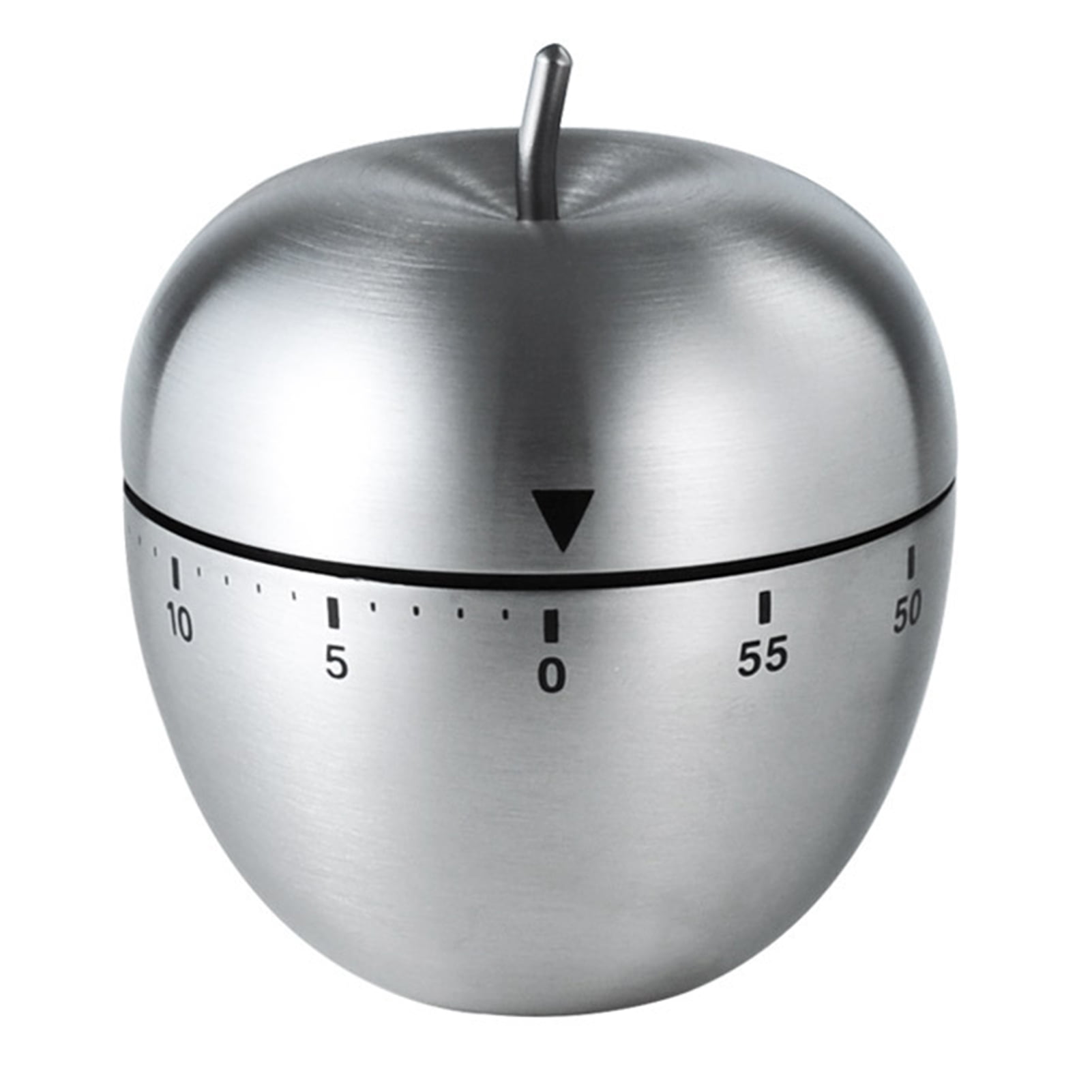 Lifcasual Kitchen Timer Cute Fruit Shaped Timer Manual Stainless Steel Mechanical Rotating Alarm For Time Management Workout Timer Cartoon 60 Minutes