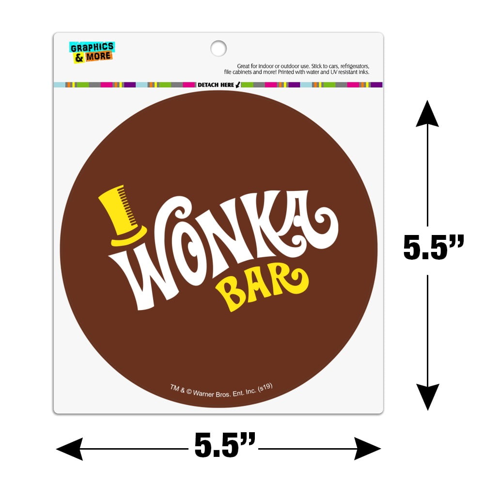 Wonka Bar Template