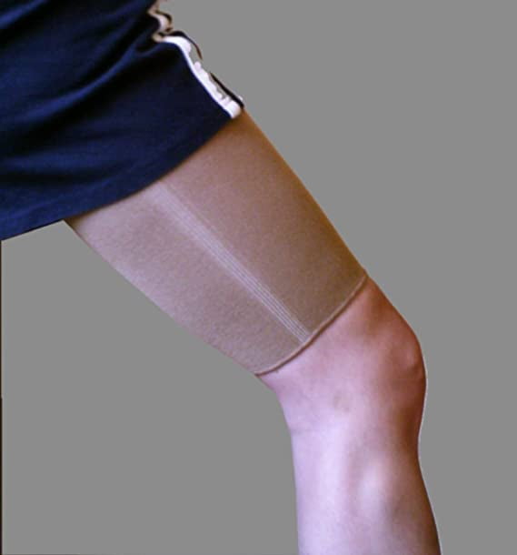Compression Thigh Support/Hamstring Brace (Small Beige) - Walmart.com