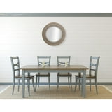 Creative Co-Op Round Wood Framed Wall Mirror, Natural - Walmart.com
