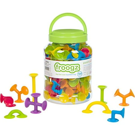 Froogz - 100 Piece Suction Toy Construction Set | Educational Building ...
