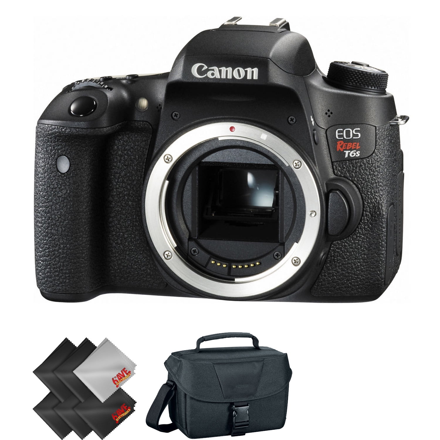 Canon EOS Rebel T6s CÃ¡mara DSLR (solo cuerpo) + paquete de accesorios esenciales Canon 0020C001 ...