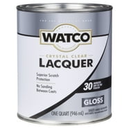 Deft® Clear Wood Finish Brushing Lacquer, Semi-Gloss - Walmart.com