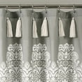 Lush Decor Boho Medallion Shower Curtain Neutral Single 72x72 - Walmart.com