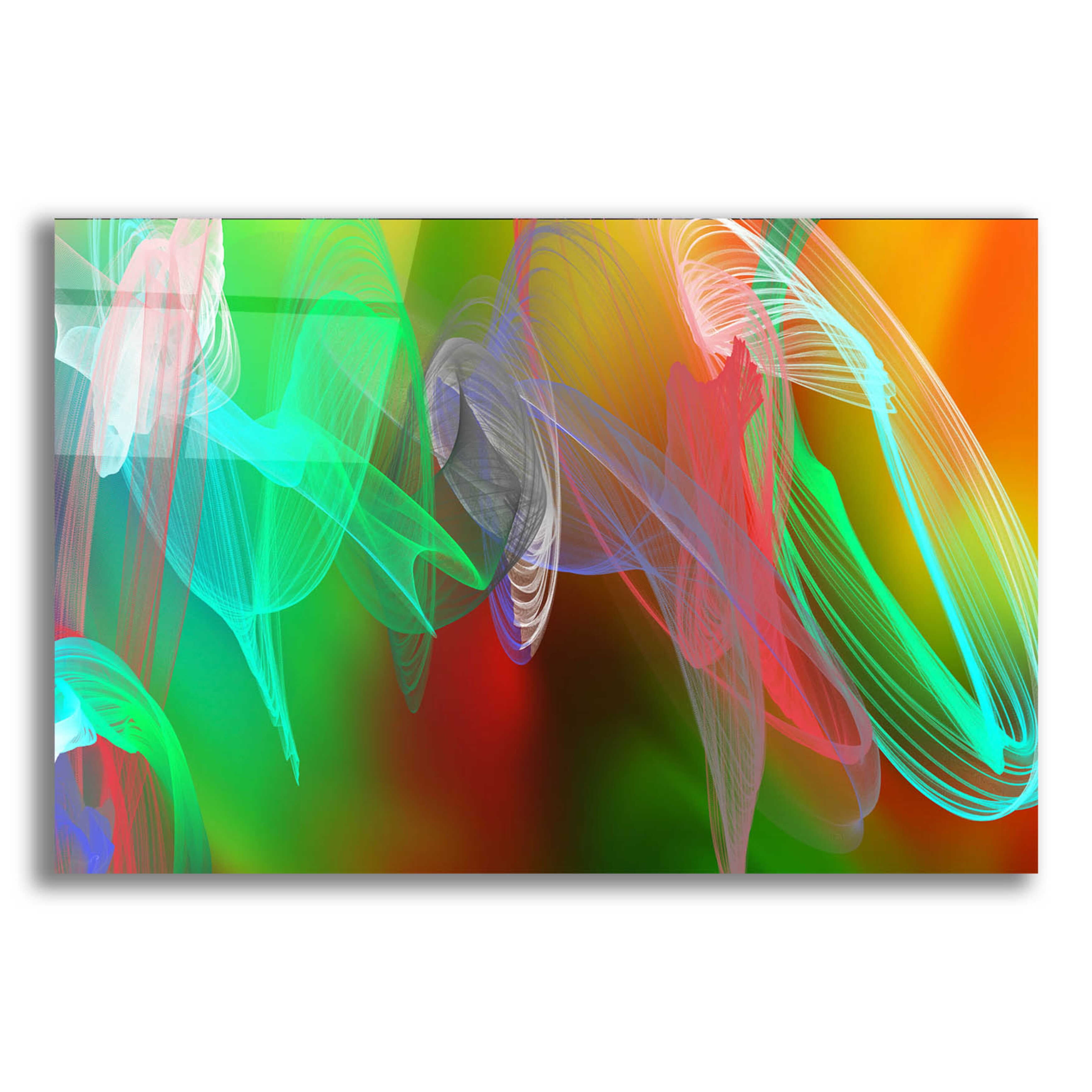 Epic Art 'Inverted Color In The Lines 7' by Irena Orlov Acrylic Glass ...