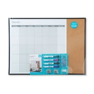 STEELMASTER 270163050 14" x 30" Magnetic Note Board, Silver - Walmart.com