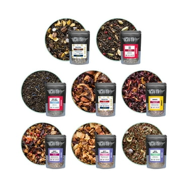 Heavenly Tea Leaves Organic Loose Leaf Tea Sampler Set - Walmart.com
