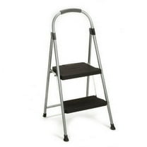 Cosco 2-Step Premium Stool, White & Gray - Walmart.com