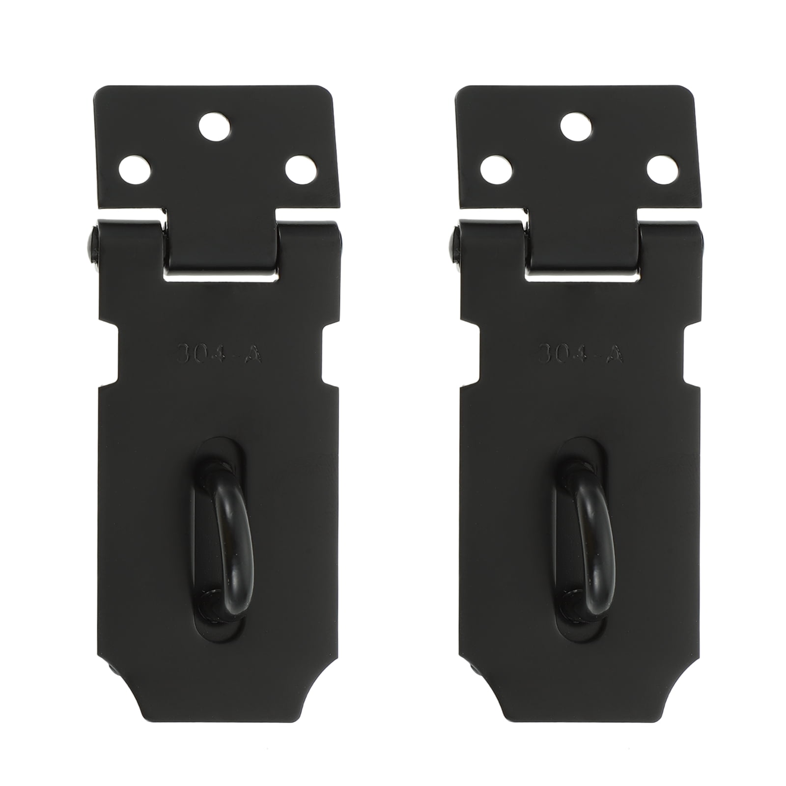 NUOLUX Hasplock Door Clasp Padlock Cabinet Steel Stainless Shed Heavy ...